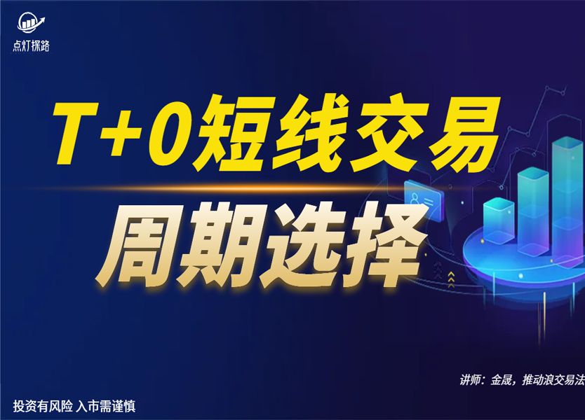 T+0短线交易,大小周期如何选择,周期分析的三原则!