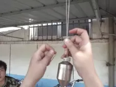 全站仪点上对中锤球系法