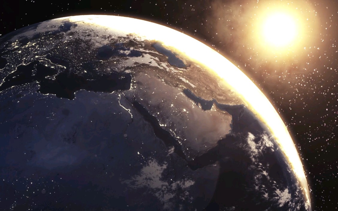 【AE特效】转动的地球