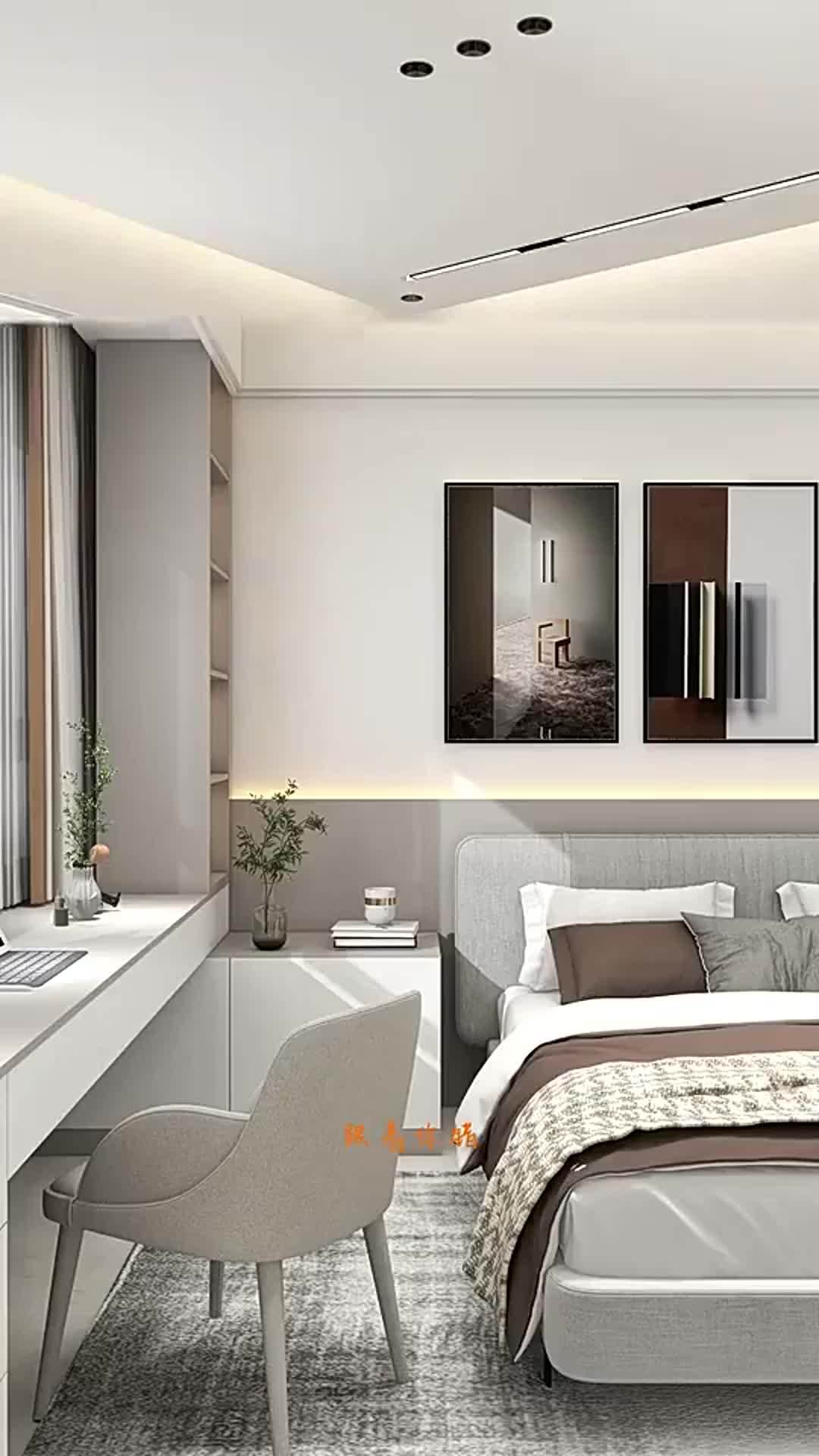 装修室内设计:卧室打造理想家的样子 #装修 #室内设计 #卧室 #装修...