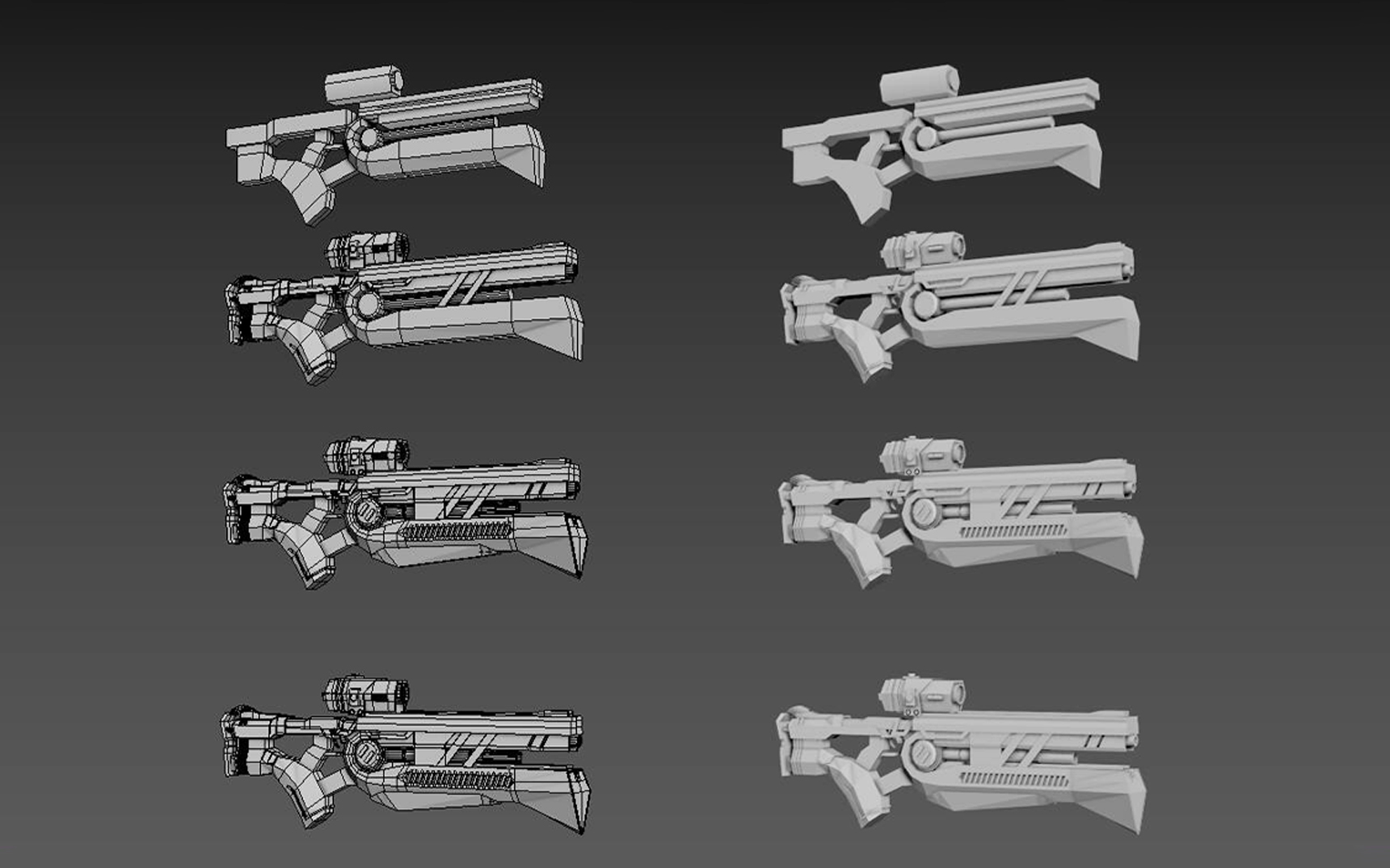【3DMAX枪械建模】从拉box开始,枪械武器模型制作教程,3dmax零...