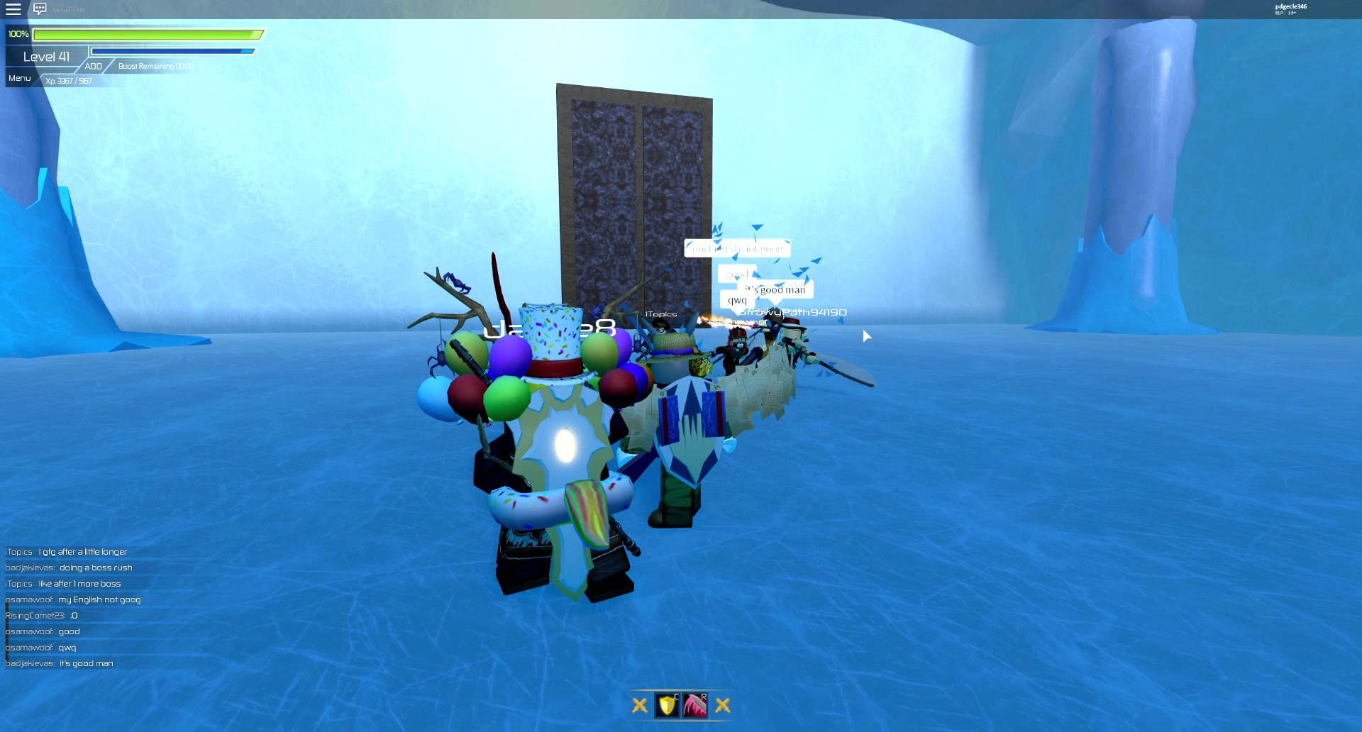 Roblox的Swordburst 2日常