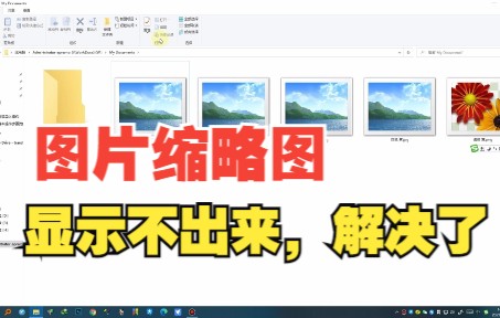 局域网内共享文件夹里的图片看不到缩略图,本地缩略图正常