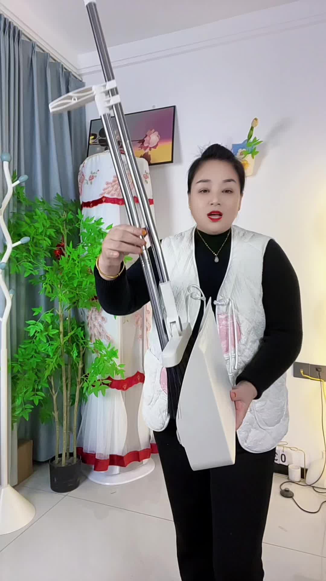 旋转折叠簸箕套装扫帚家用笤帚扫把扫帚家用#簸箕扫把套装#扫帚#...