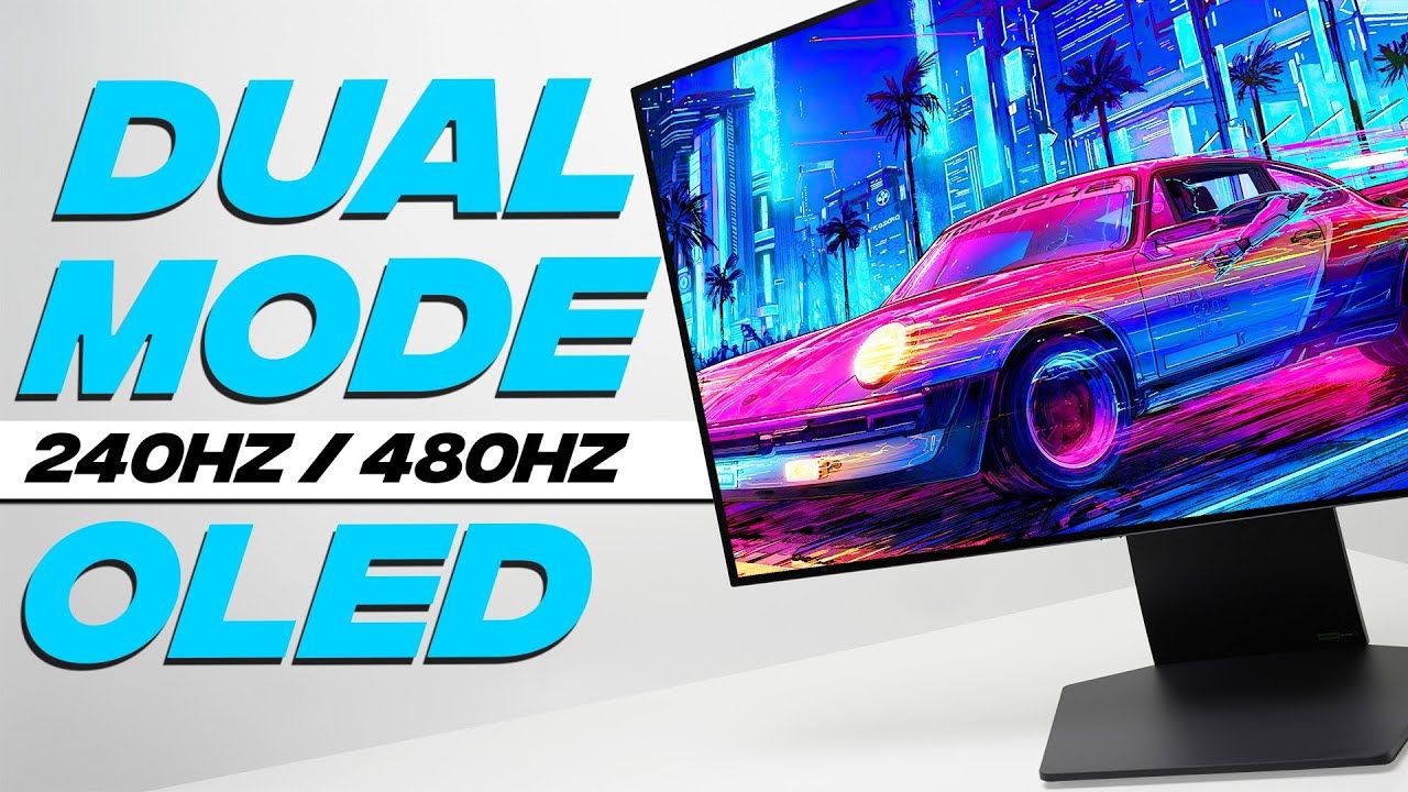 [BadSeed Tech] 双分辨率双刷新率 OLED 显示器是单屏桌面的最佳...