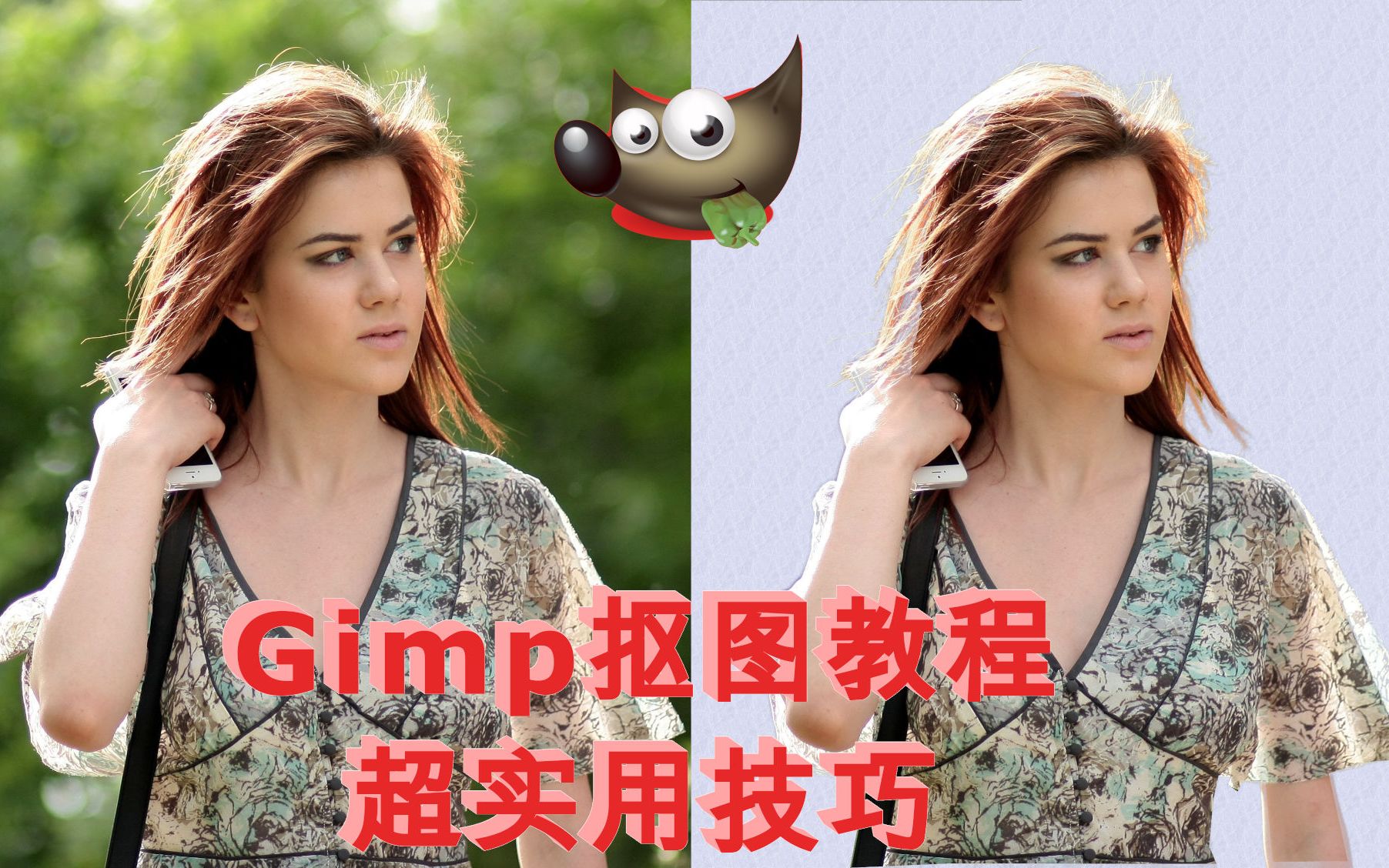 Gimp2.10抠图教程【干货】,如何用gimp进行快速抠图?【5种超实用...