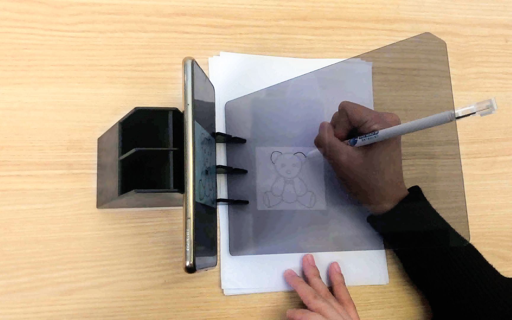 我用手机投影变绘画大师!新手也能秒上手,随手就能画出名画!