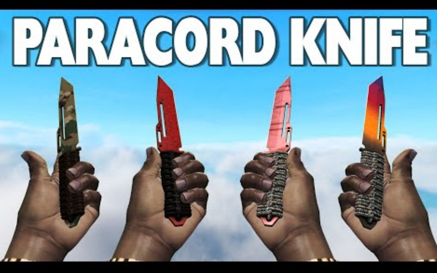 【CSGO全皮肤】系绳匕首全皮肤预览