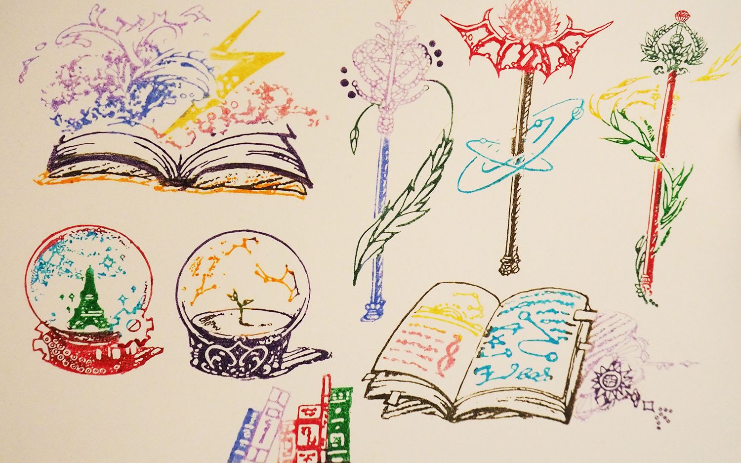 【国产透明水晶印章】又好用又便宜的印章哦~