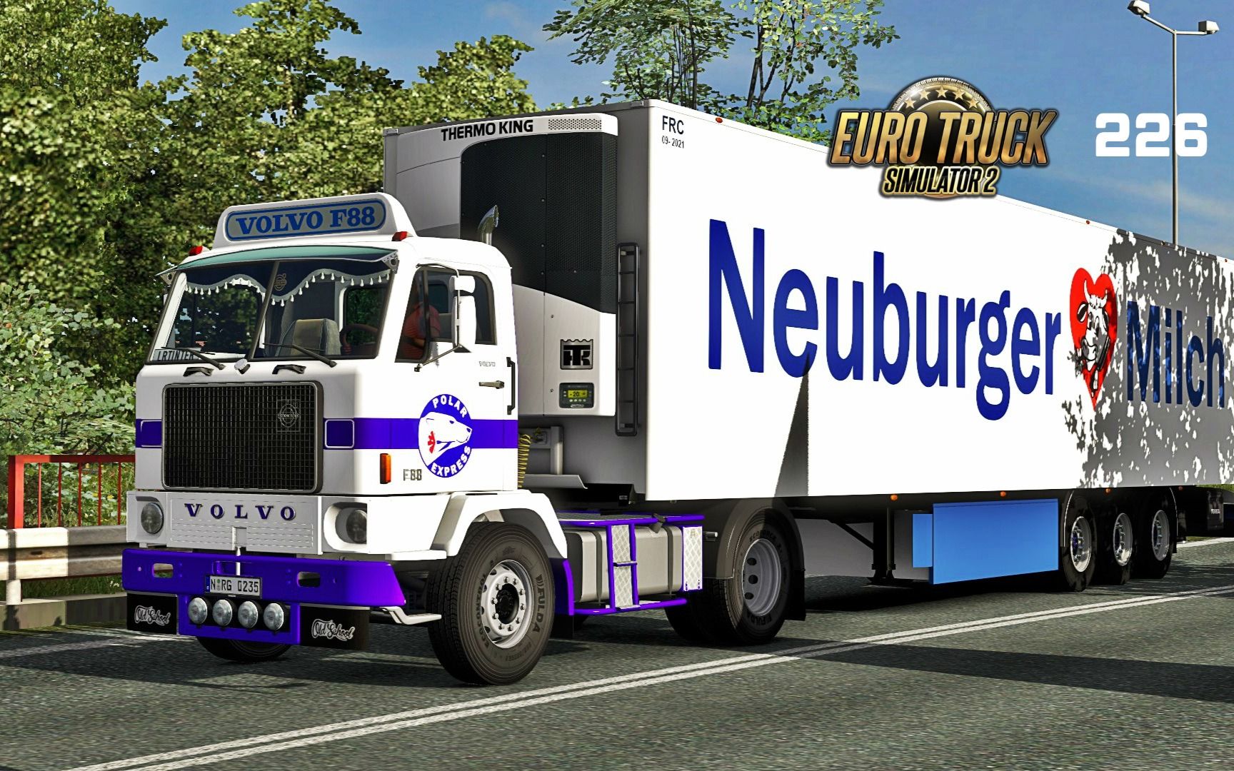 欧洲卡车模拟2 无处安放的导航屏 沃尔沃F88 Euro Truck Simulator 2