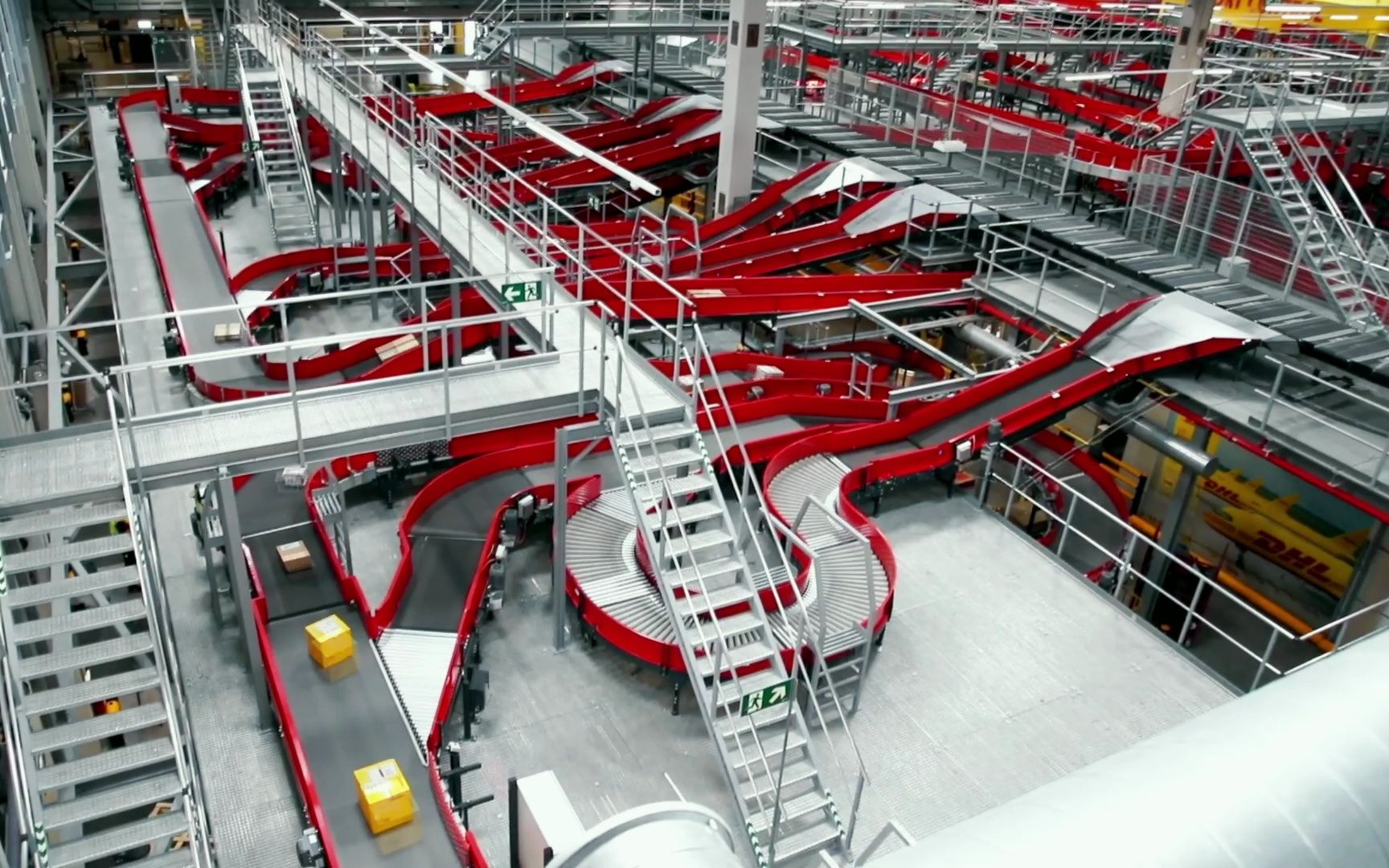 快递物流自动包裹分拣系统仓储货物输送分拣设备智能交叉带分拣机