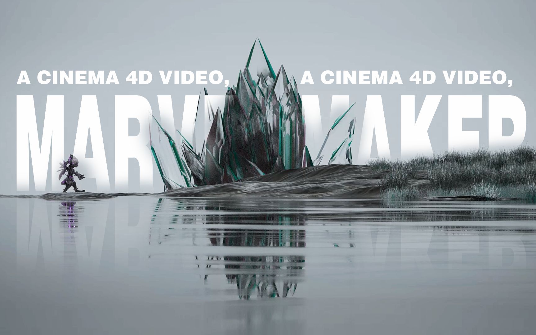 【自制分享】耗时二十多天,用c4d制作的Marvel Maker掌机动画