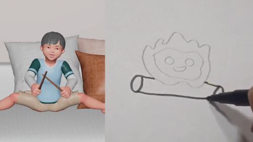 筷子是用来干嘛的看动画学画画 亲子育儿