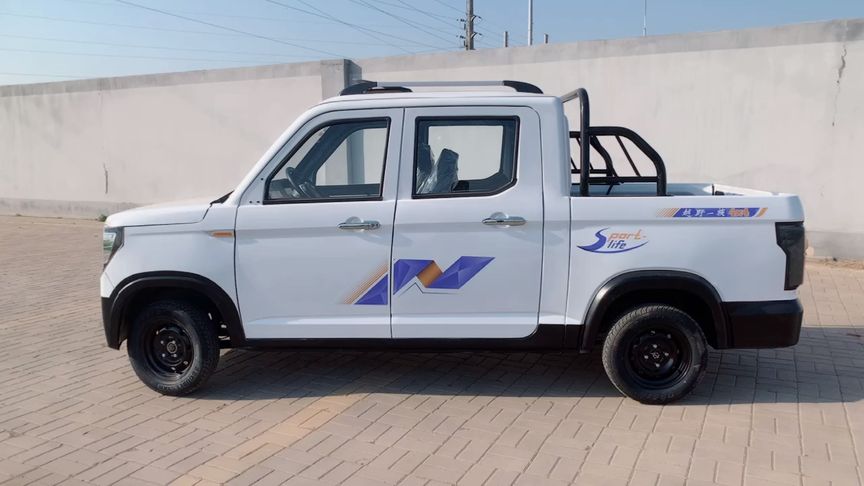 私信我的老铁你看到了吗?这就是你要找的双排皮卡车,车长3.7米