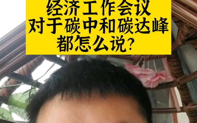 经济工作会议对碳中和碳达峰有什么新要求