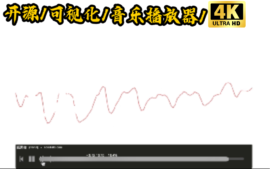 【附奶音版孤勇者】4合1极简可视化ߎ�播放器ߑ