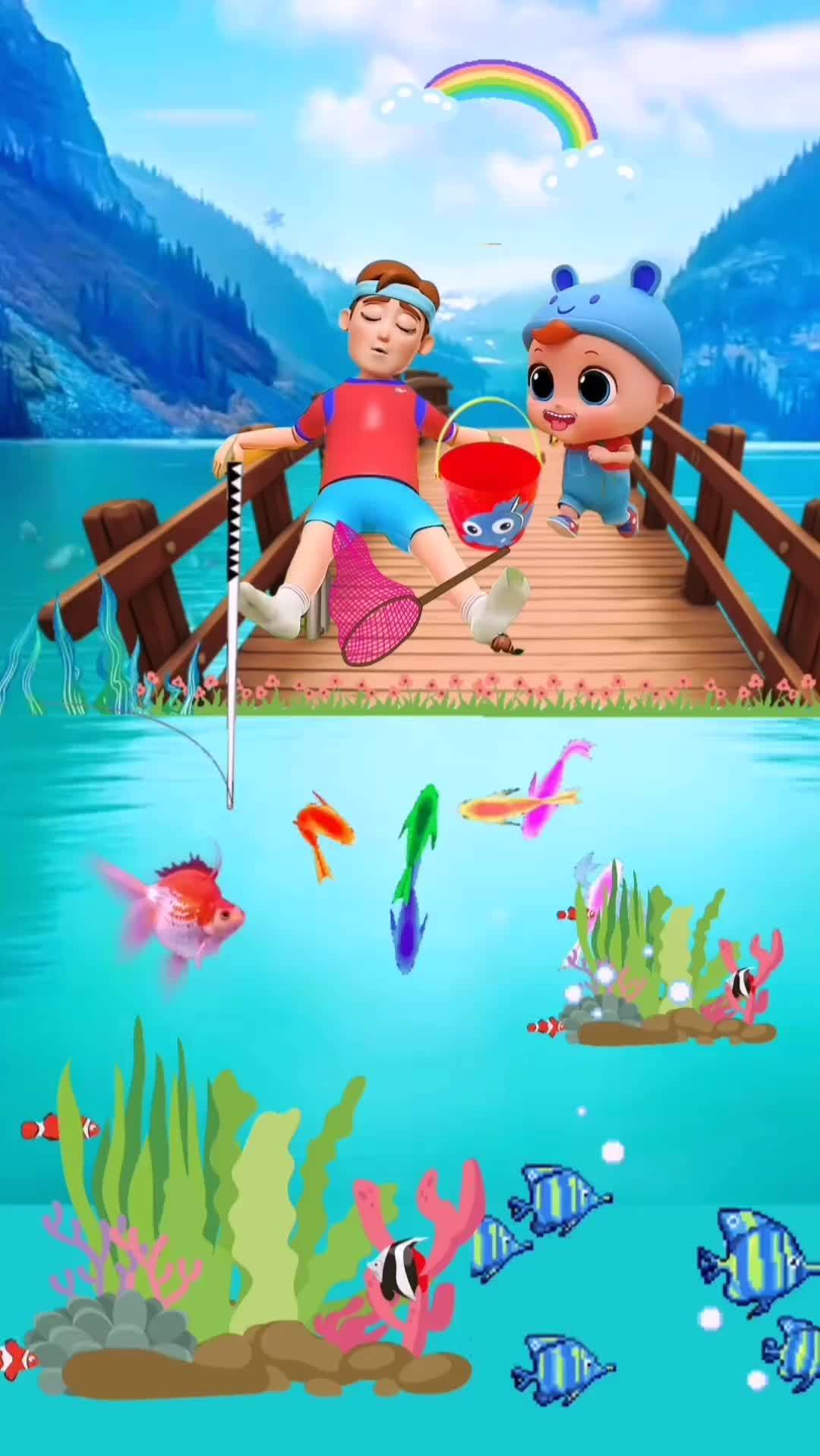 有水的地方一定要注意安全!#二次元 #育儿 #动画