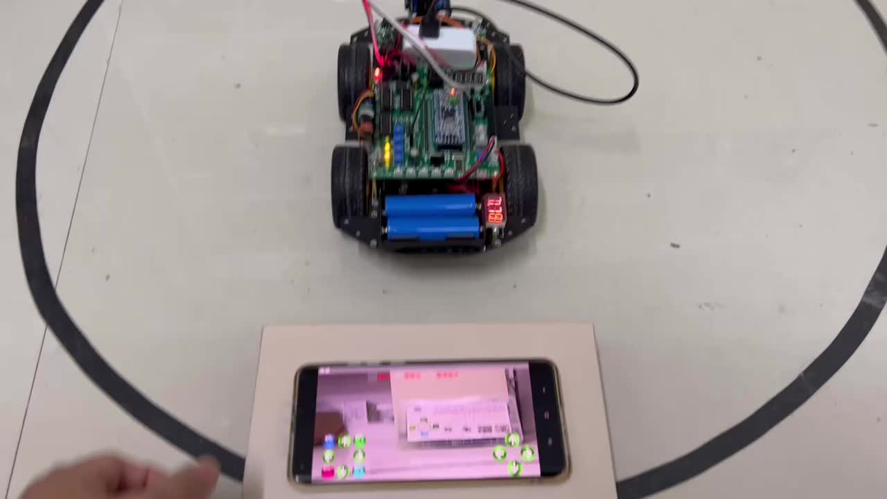 STM32F103wifi视频小车