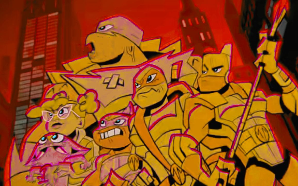 【忍者神龟崛起】某儿歌辣眼睛?让最潮的龟龟们为你洗眼!