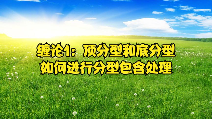 缠论1:顶分型和底分型,如何进行分型包含处理