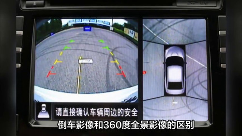 倒车影像和360度全景影像的区别,主要表现这4个方面!