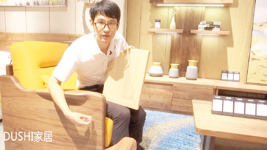 黑胡桃木被誉为木材中贵族,品牌店长介绍怎样挑选黑胡桃实木家具