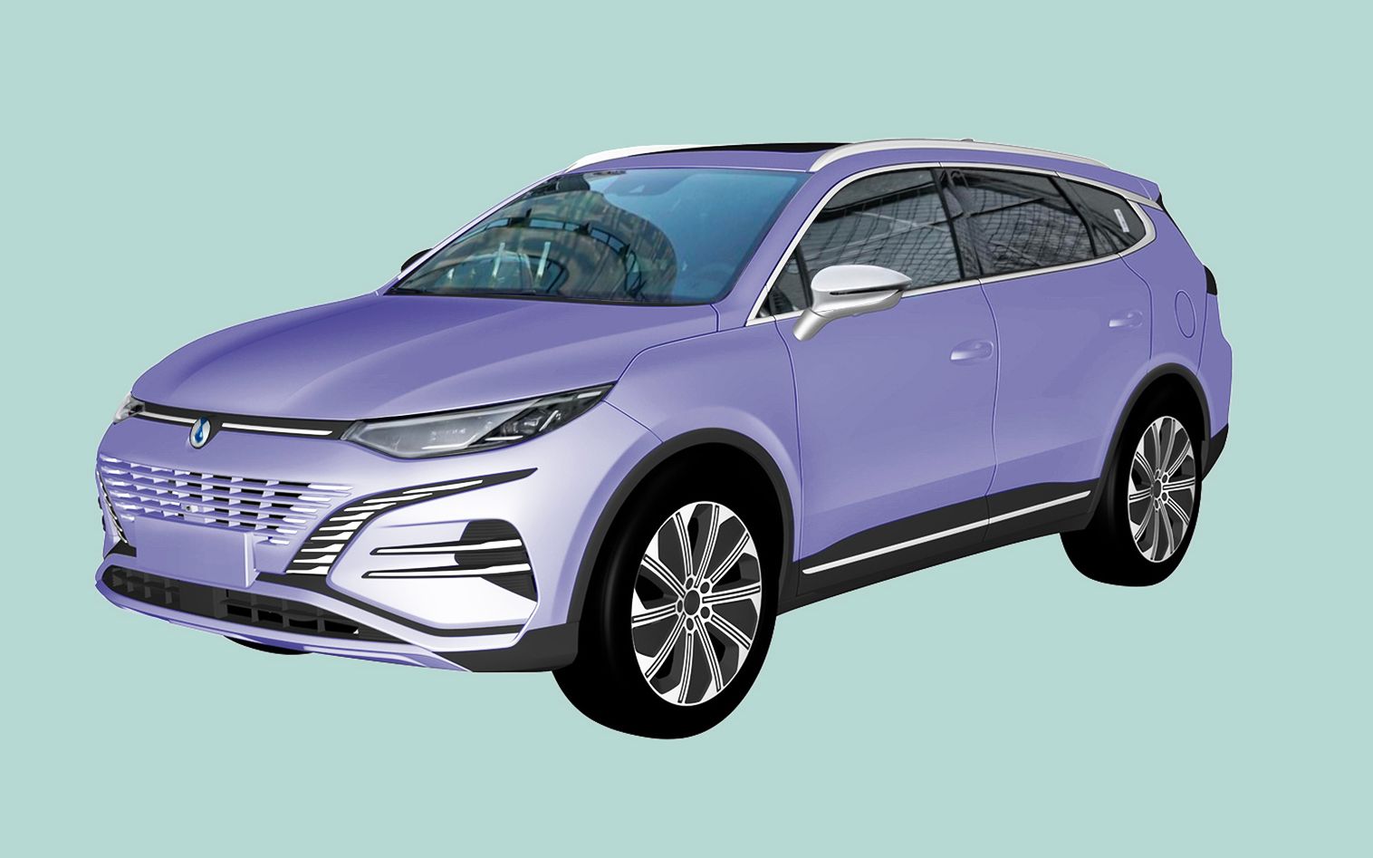 比亚迪新中型SUV!无边界前脸会发光,或用1.5T插电混动!