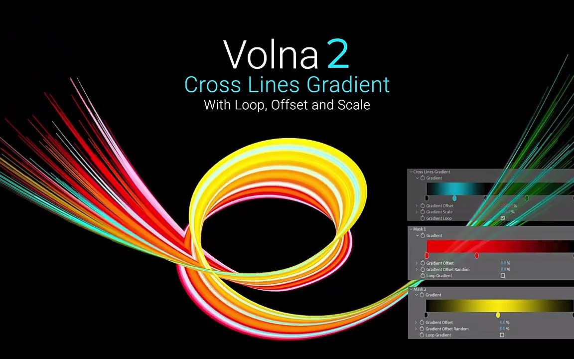 AE插件-动态线条路径描边绘制生长动画(中文汉化)