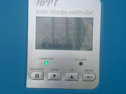 比亚迪刀片电池储能的光伏离网发电系统基本完成,后续优化中