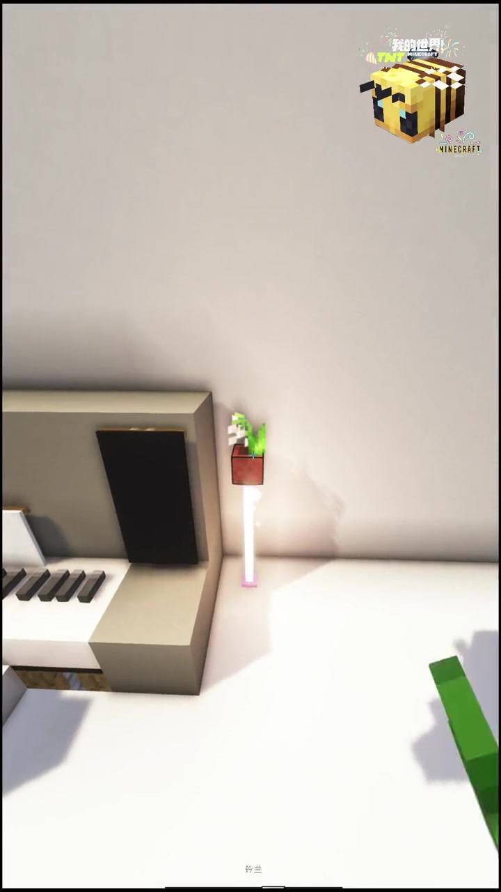 我的世界 #mc #我的世界动画 钢琴