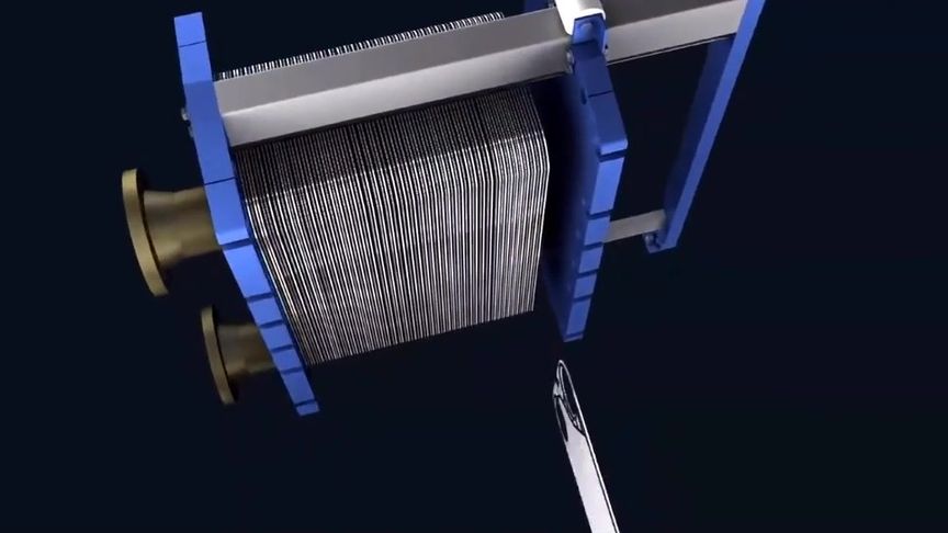 板式换热器工作原理3D立体演示