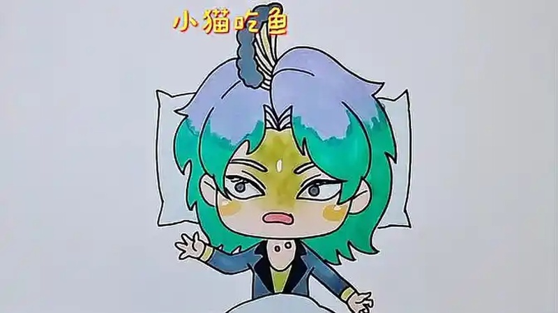 侦探游戏,谁是真正的凶手,简笔画