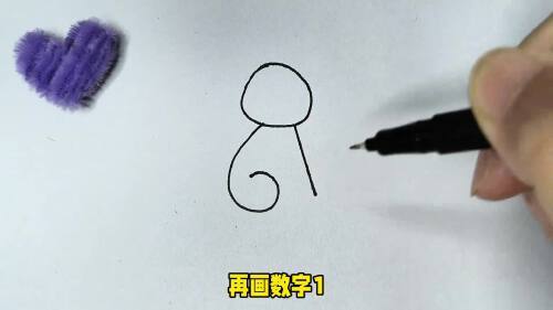 3步画出超萌小狗!零基础也能轻松学会的简笔画教程
