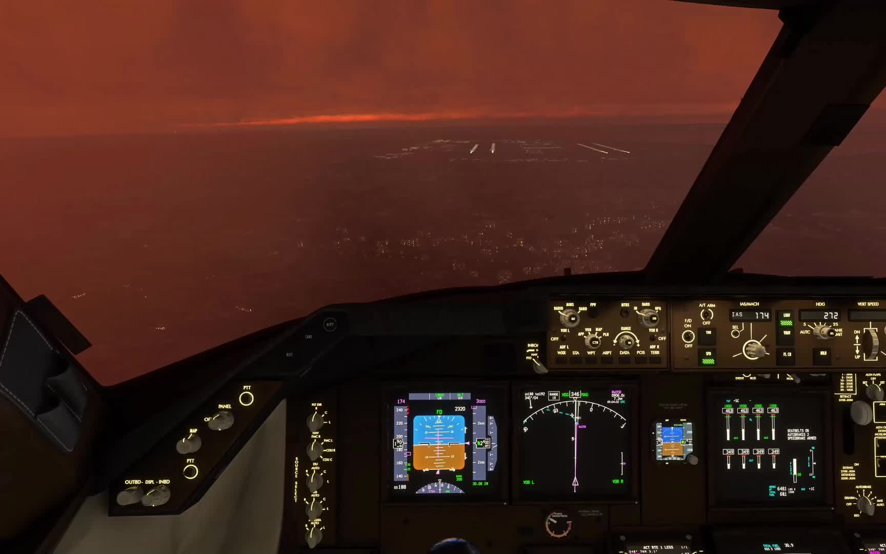 【4K】【微软模拟飞行2020】老外制作的国航747-800 洛杉矶飞上海 ...