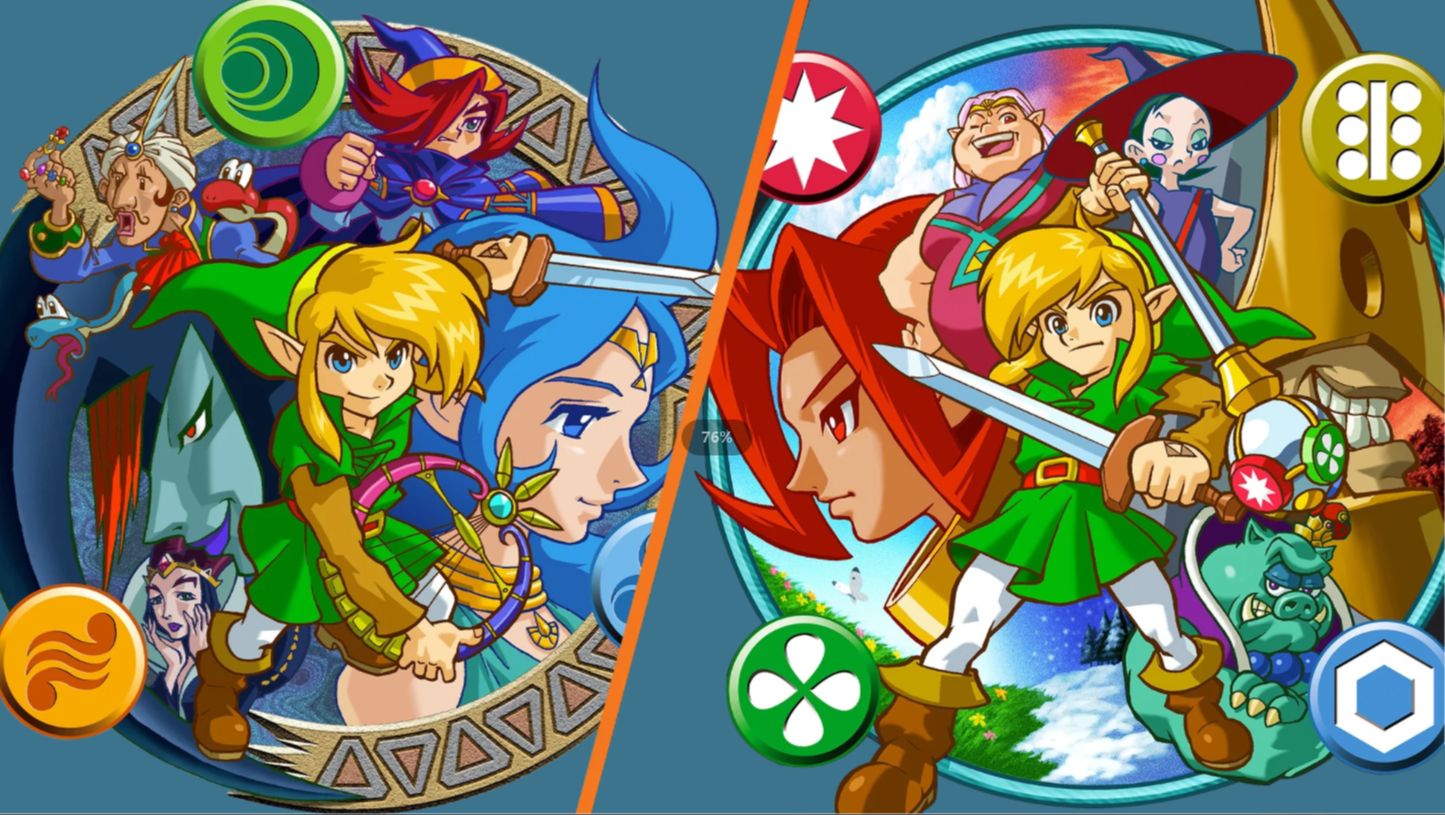 GBC巅峰神作~塞尔达传说——大地之章&时空之章_哔哩哔哩bilibili_...