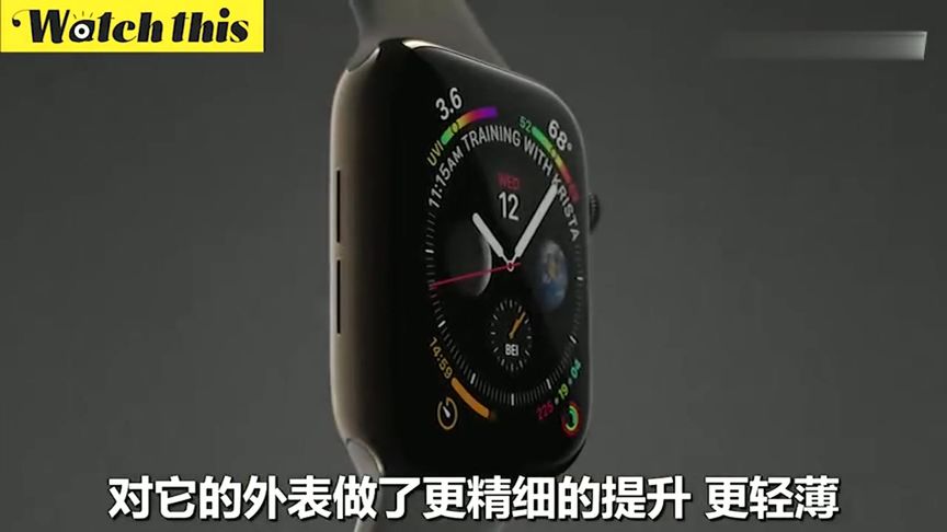 Apple Watch第四代功能强大!可以记录多种运动数据