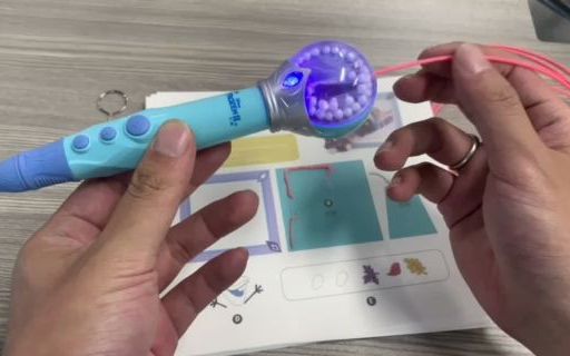 卡古驰冰雪奇缘打印笔教程
