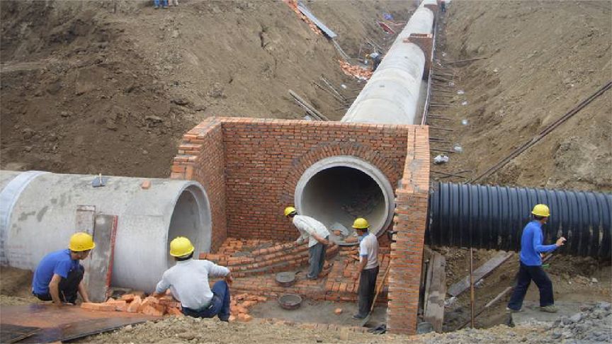 给水排水管道施工工艺流程