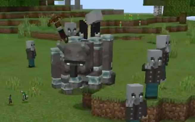 我的世界:劫掠成功后掠夺者们的反应