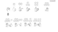 1.1.1阿拉伯数字0-9