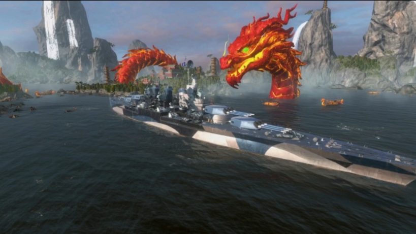 【战舰世界闪击战】美利坚23节海上超跑 佛蒙特实况