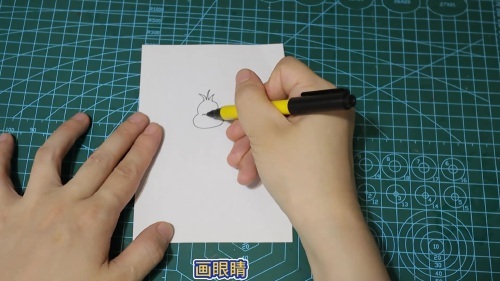 素描鸭子怎么画简单