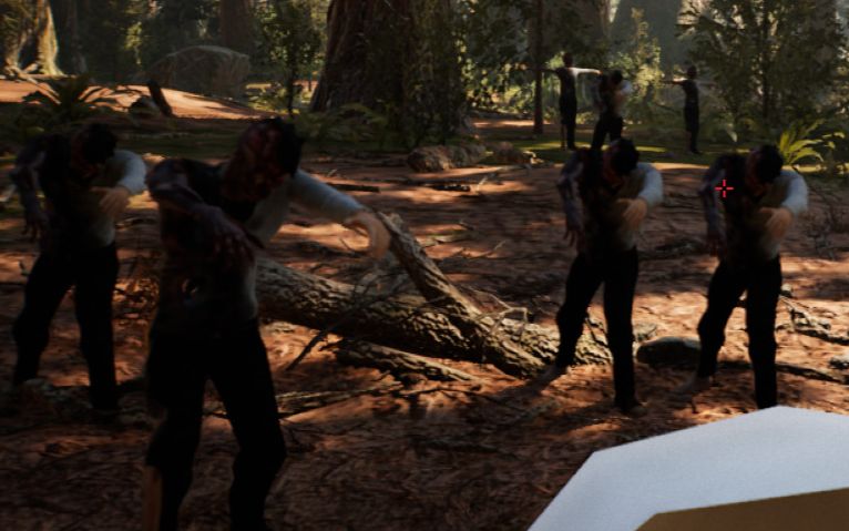 UE4(虚幻4)角色每次移动时会往后闪退一下(上个视频没开麦)