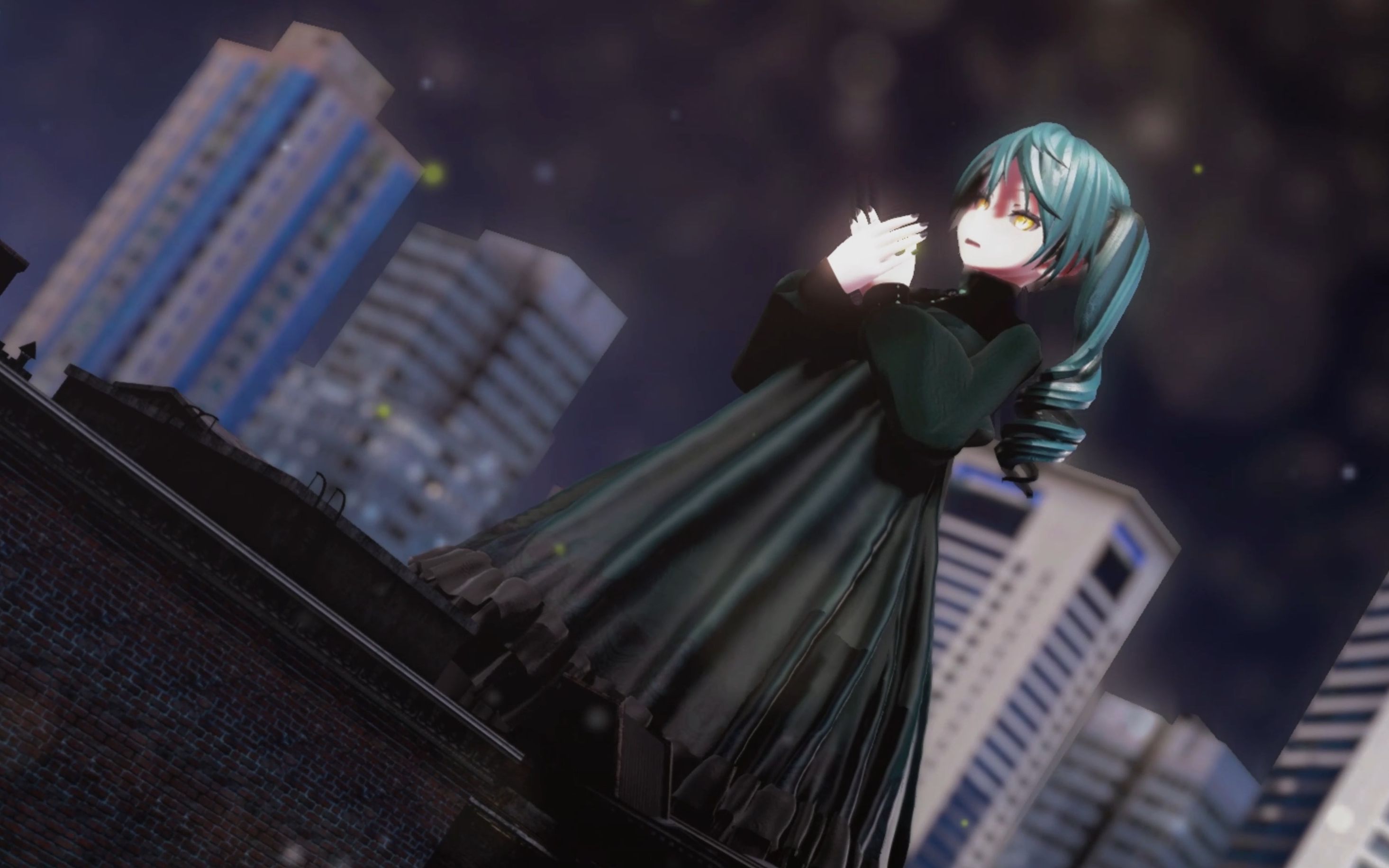 【巨大娘/MMD】世界で一番近くに居るのに