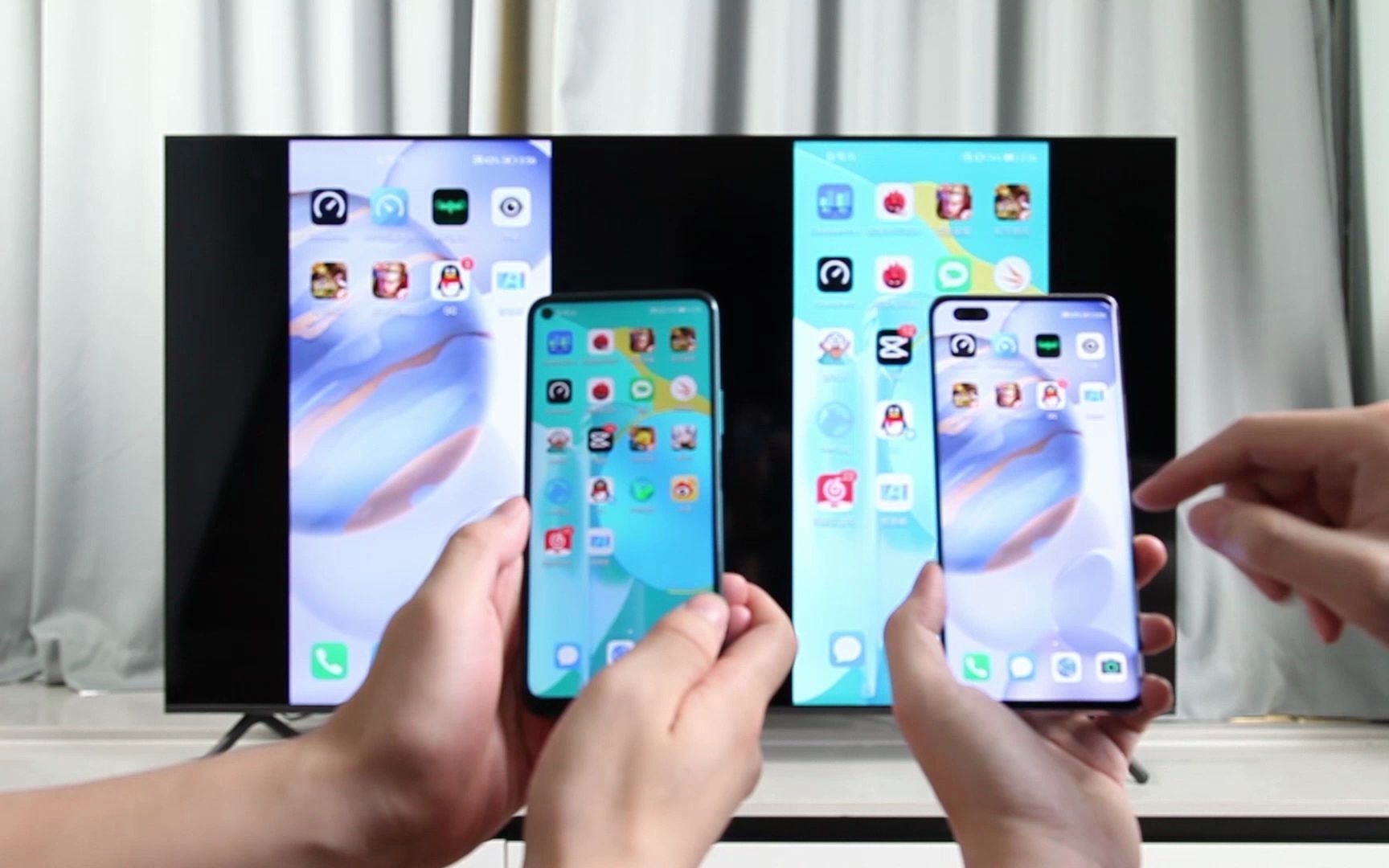 华为智慧屏双投教程