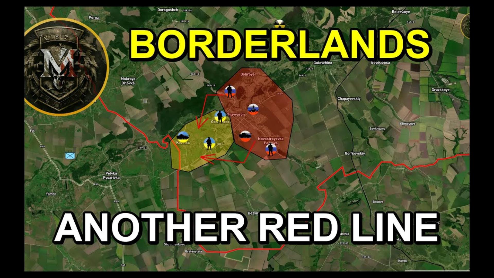 【MS战报】【翻译搬运】边境地区,乌军又跨过了一条重要红线.边境 ...