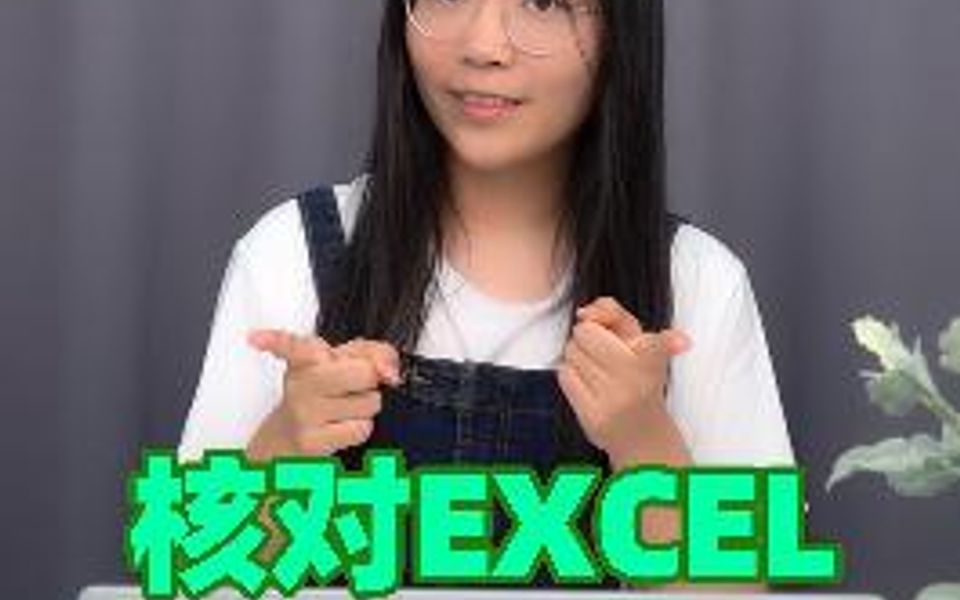 两份数据表,这样核对最高效