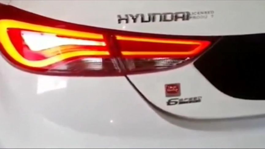 现代朗动 前后大灯改装 效果展示