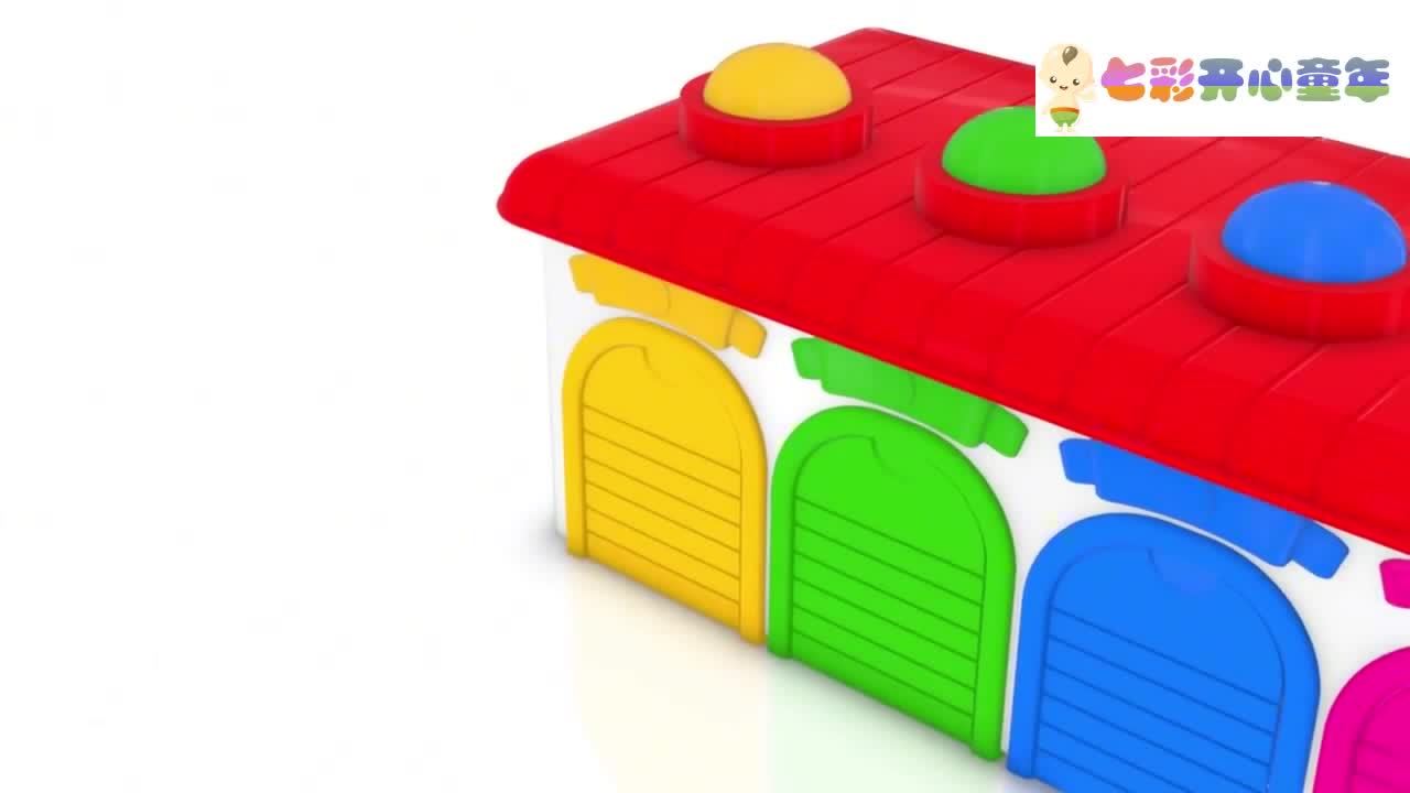 卡通车车动画:小汽车从魔法屋里开出来,实在太帅气了