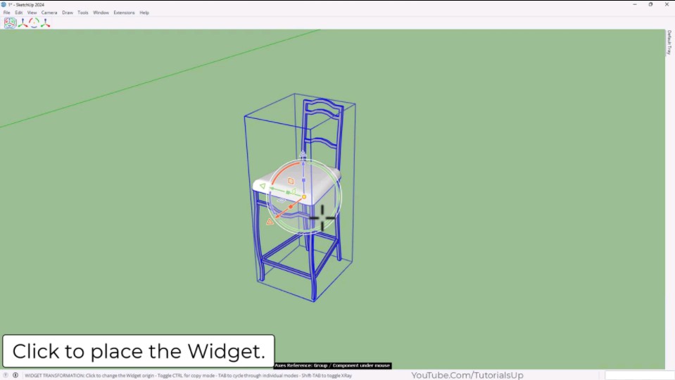 sketchup免费新插件 axyz快速移动旋转缩放物体